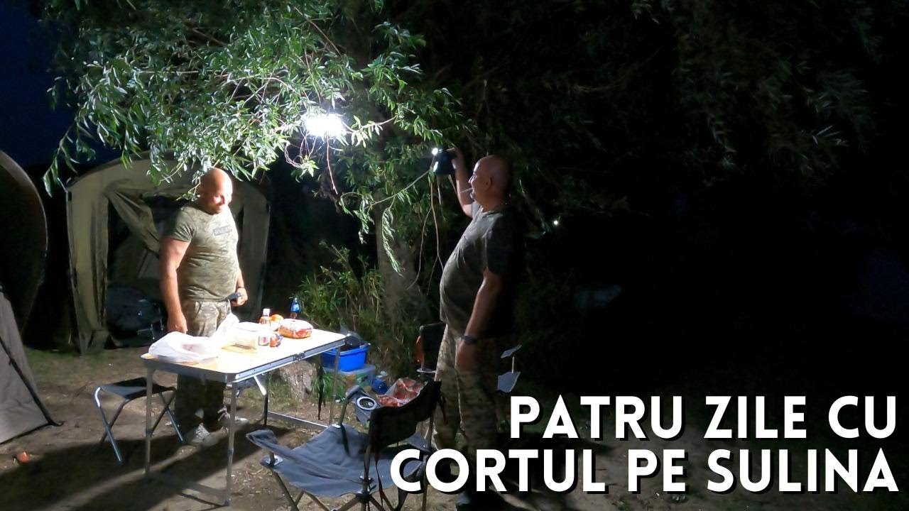 Patru zile de pescuit la crap pe Dunare, bratul Sulina, Delta Dunarii ...