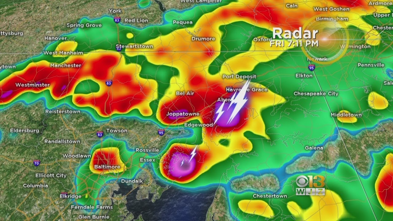 Flood Warnings Issued In Baltimore City, Harford, Anne Arundel ...