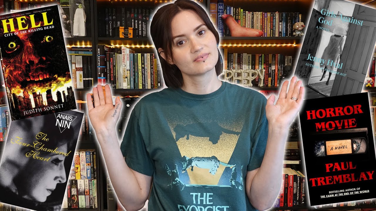 Another strange book haul and P.O. box unboxing (horror, thriller ...