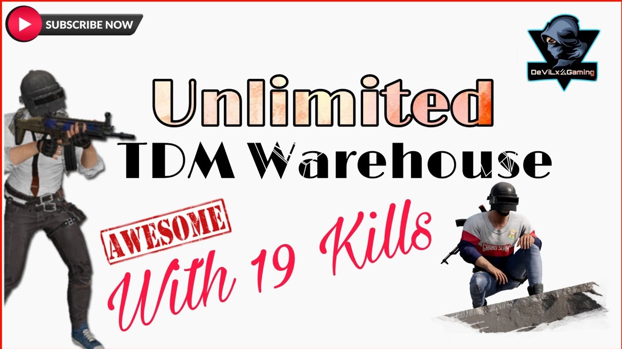 Unlimited TDM Warhouse GamePlay || With 19 Kills ||Pubg Mobile Lite || DeViLx Gaming ||#04 - YouTube