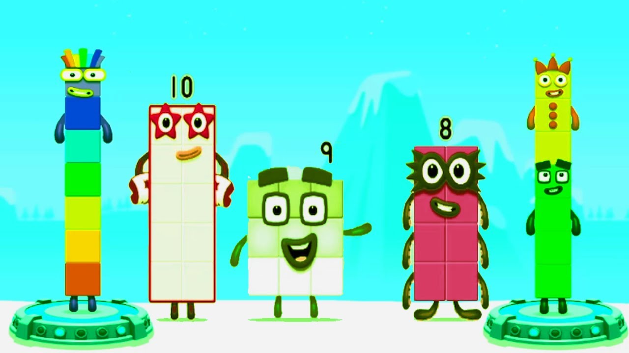 Numberblocks Learning Academy #61 - Numberblocks 4 9 8 - Numberblocks ...