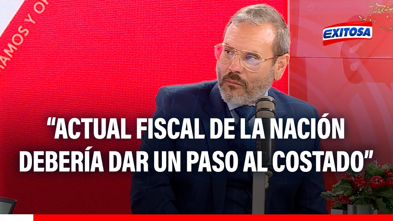 🔴🔵Martín Salas: El actual fiscal de la Nación, Juan Carlos Villena ...