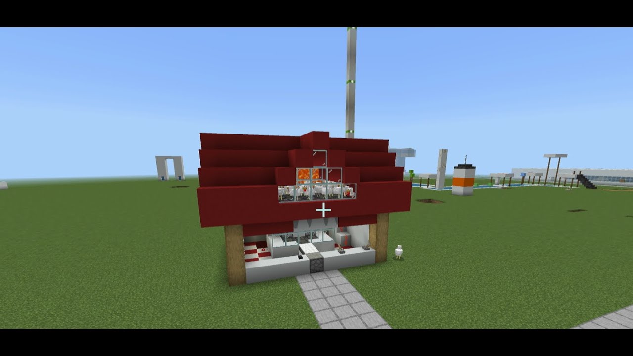 Steve's Lava Chicken Shack! (Building Tutorial) - YouTube