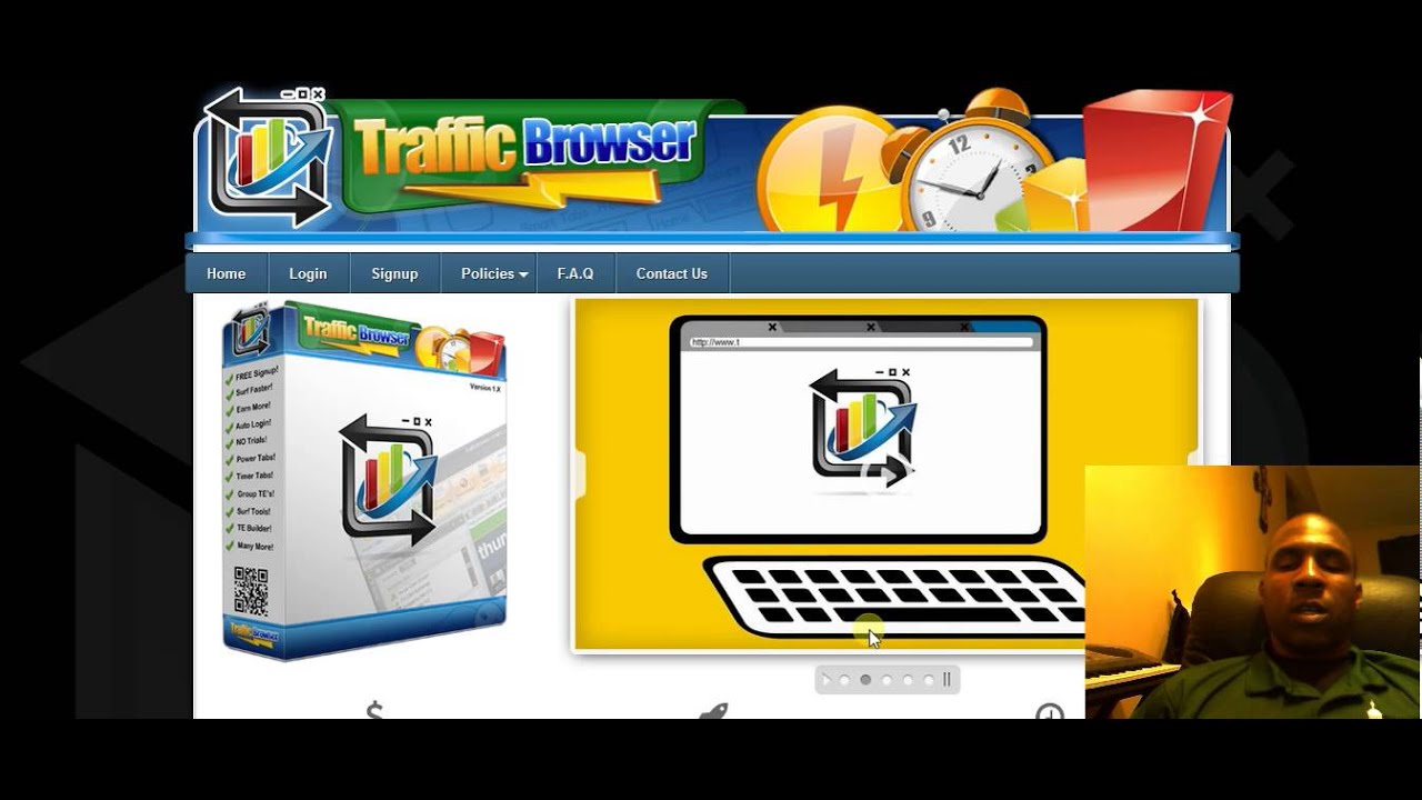 Generating Website Traffic With Traffic Browser - YouTube