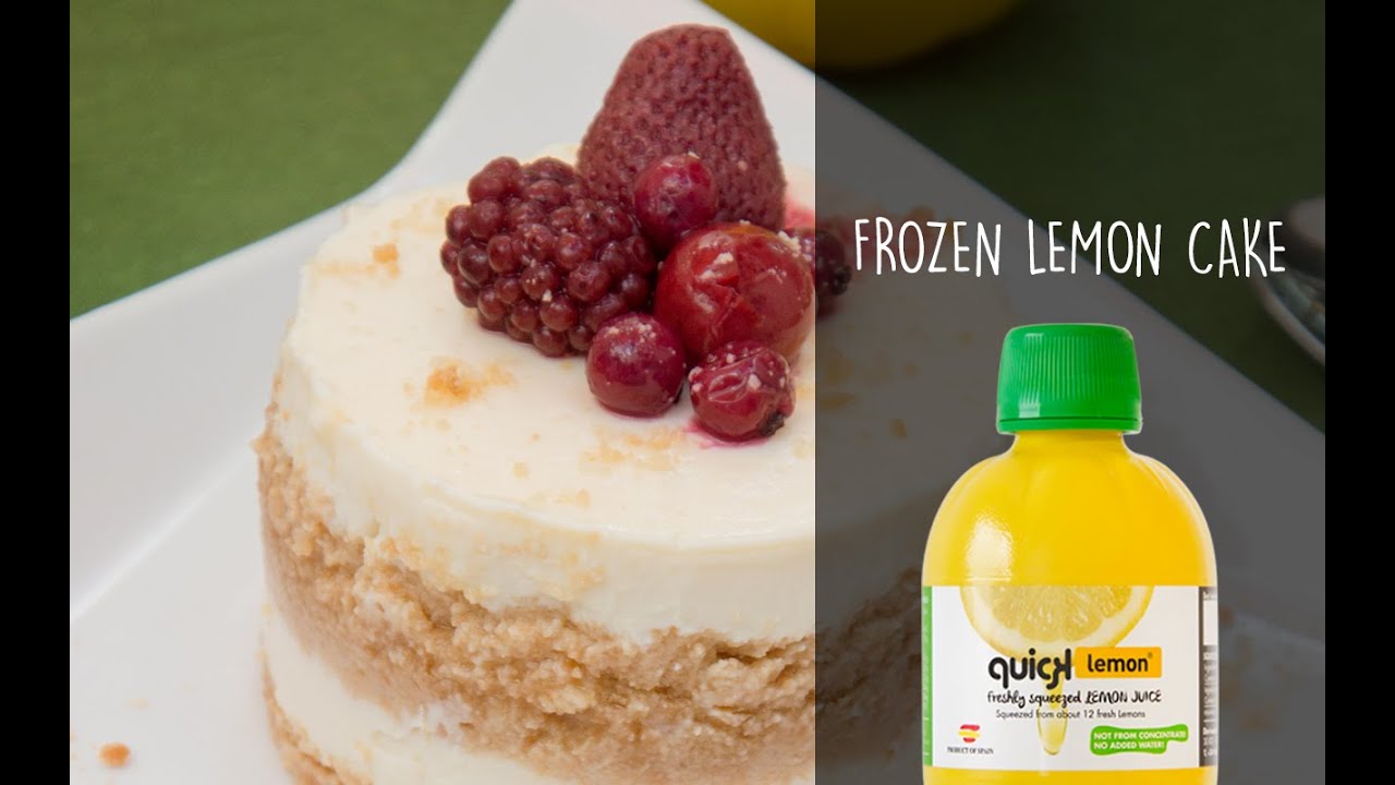 FROZEN LEMON CAKE- LEMON RECIPES - YouTube