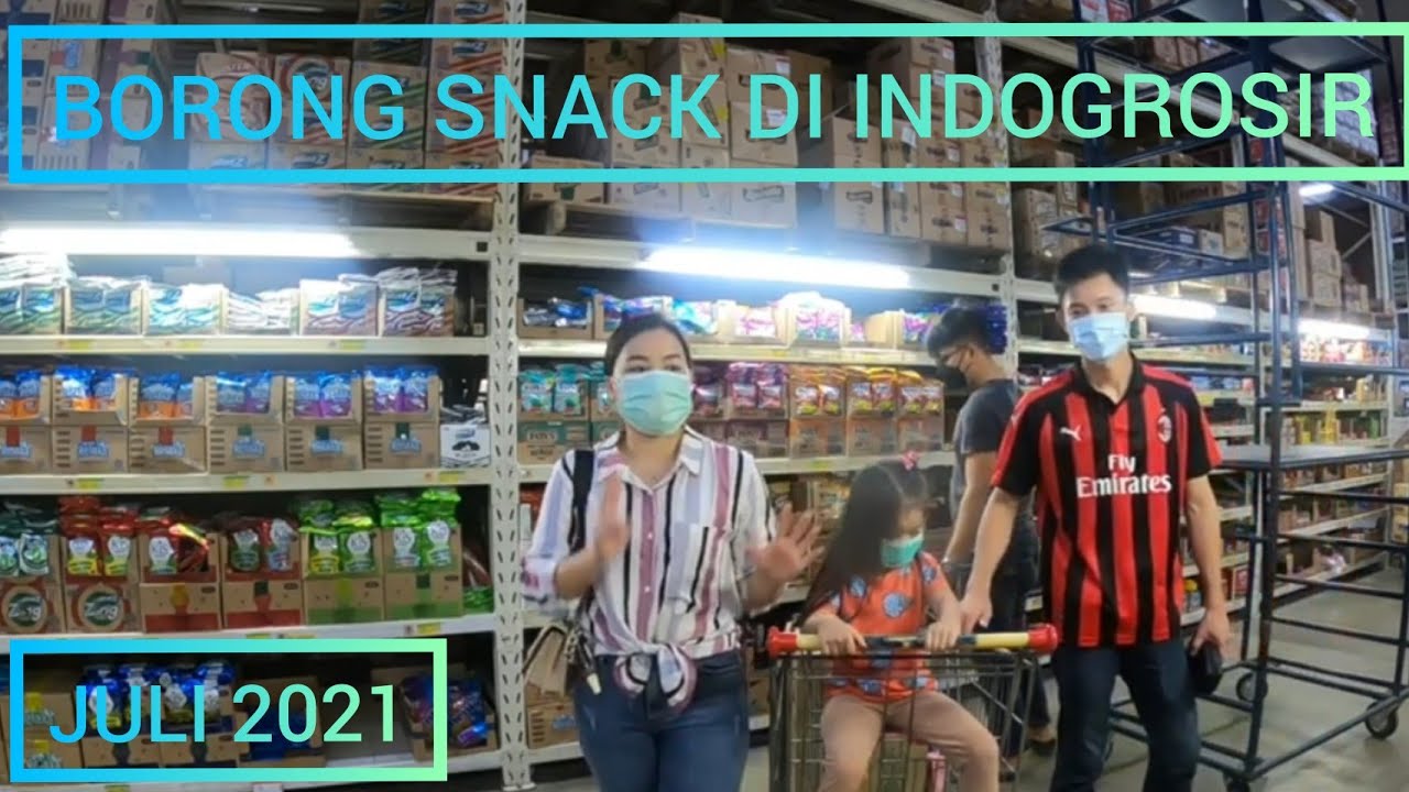 BELI SNACK DI INDOGROSIR - YouTube