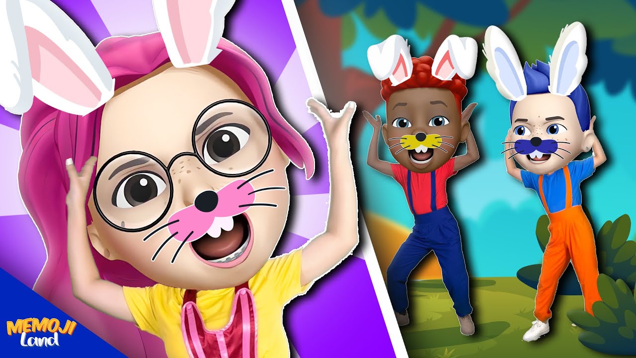 Funny Bunny Dance | Memoji Land - YouTube
