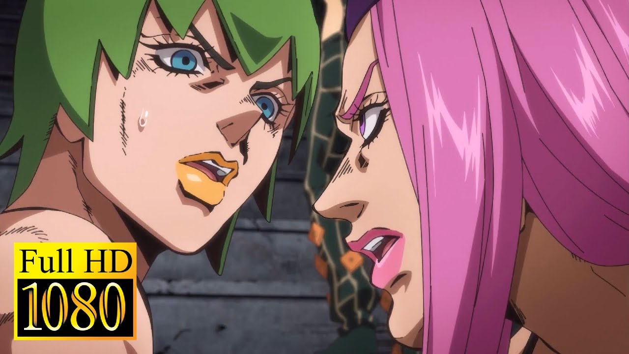 Foo Fighters hooks her legs | Stone Ocean | JoJo's Bizarre Adventure ...