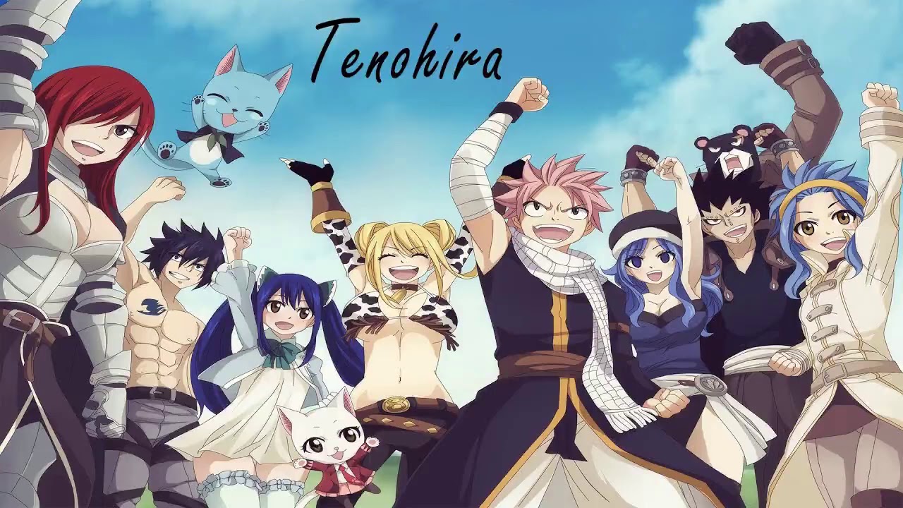 Tenohira - Fairy Tail OP12(1Hour) - YouTube