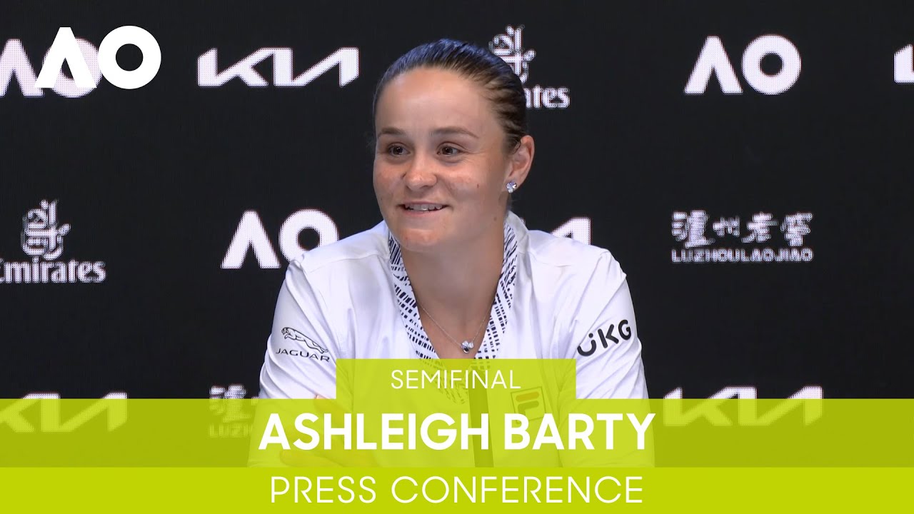 Ashleigh Barty Press Conference (SF) | Australian Open 2022 - YouTube