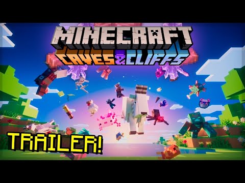 ️ NOVO TRAILER OFICIAL da ATUALIZAÇÃO do MINECRAFT 1.17 - YouTube