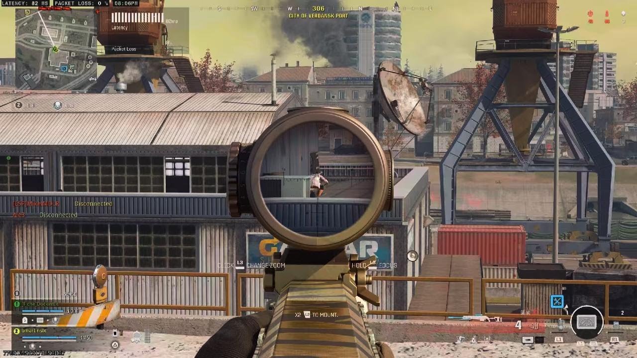 Call of Duty Back kill sniped - YouTube