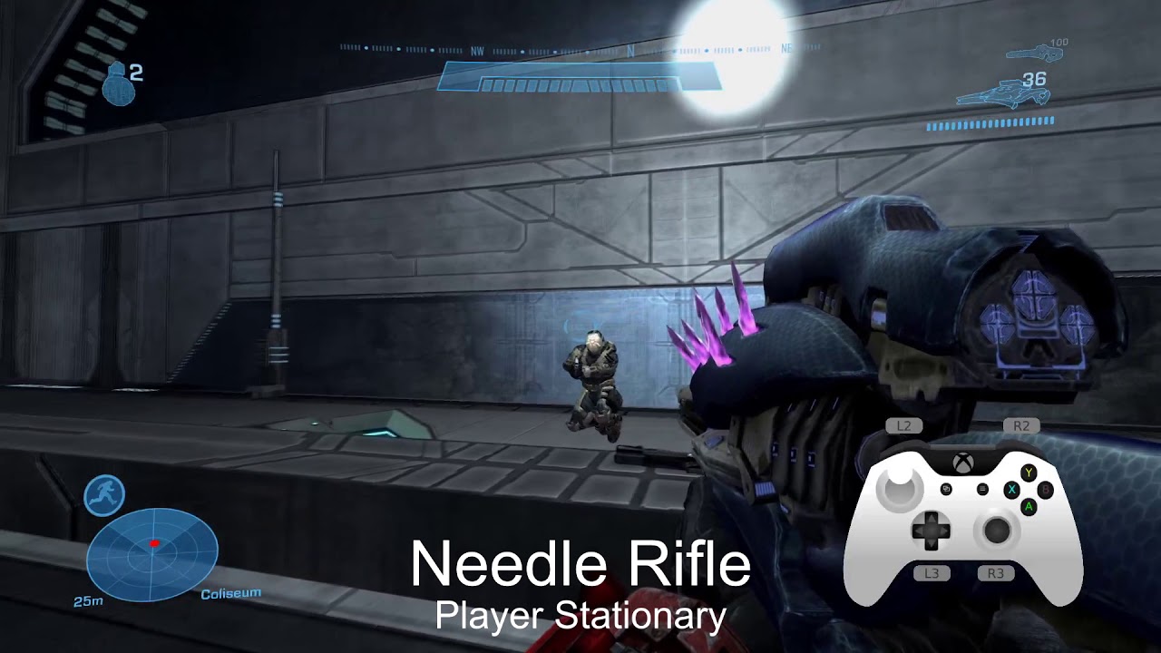 Halo Reach PC - Aim Assist on Strafing Targets Showcase - Part 2 - YouTube