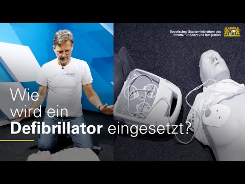 Erste Hilfe: So benutzt man einen Defibrillator