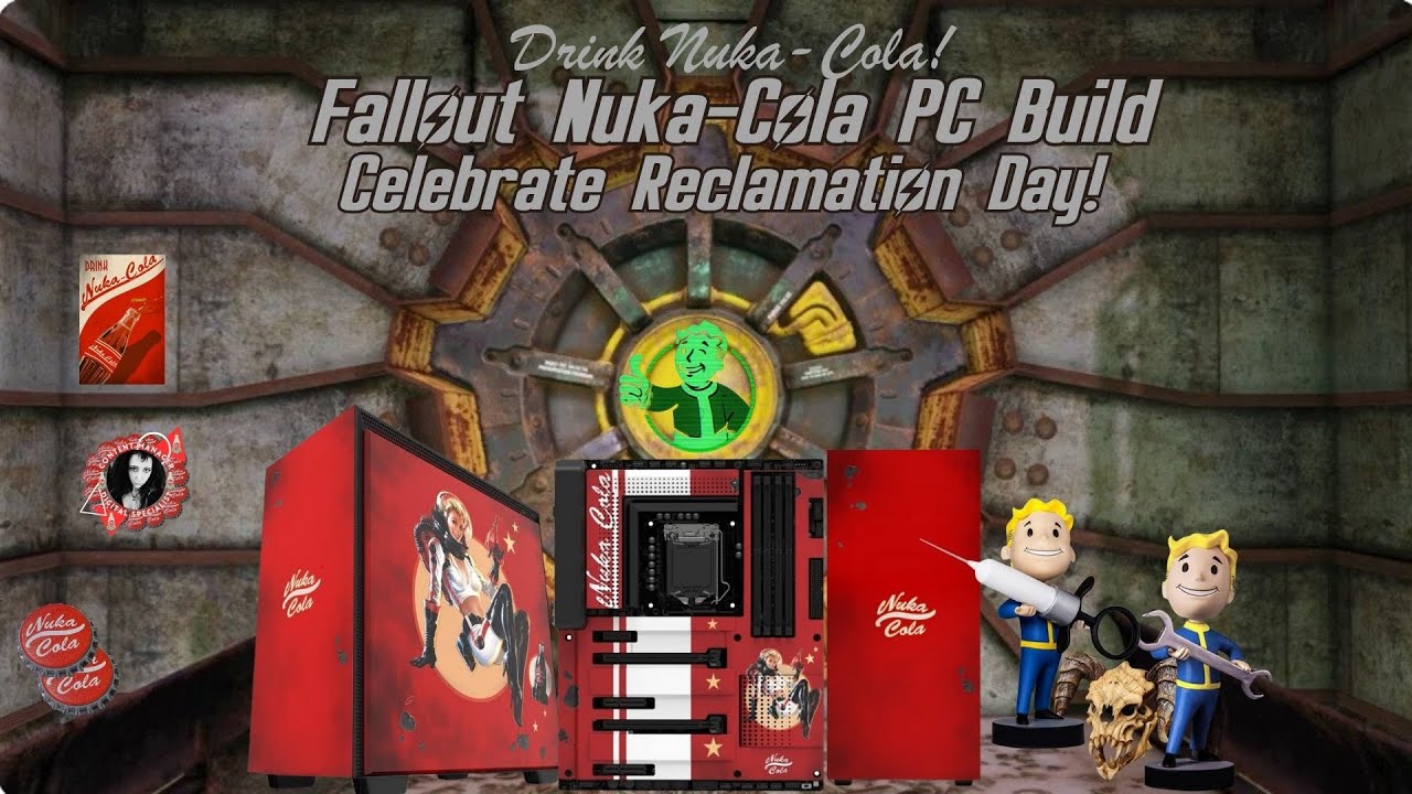 Keto baked computer build (NZXT Nuka Cola Build #2 of 4) - YouTube