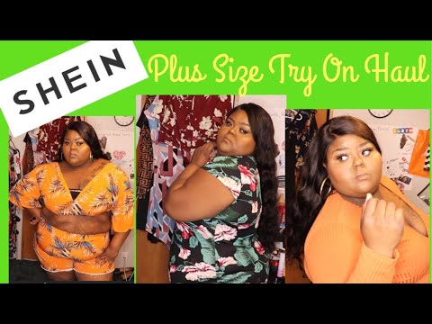 Shein Plus Size Try On Haul | Rhonda Trinise - YouTube
