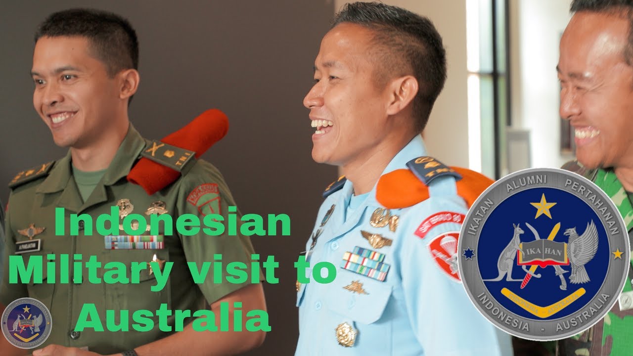 Indonesia Military visit to Australia | IKAHAN Colin East Award - YouTube