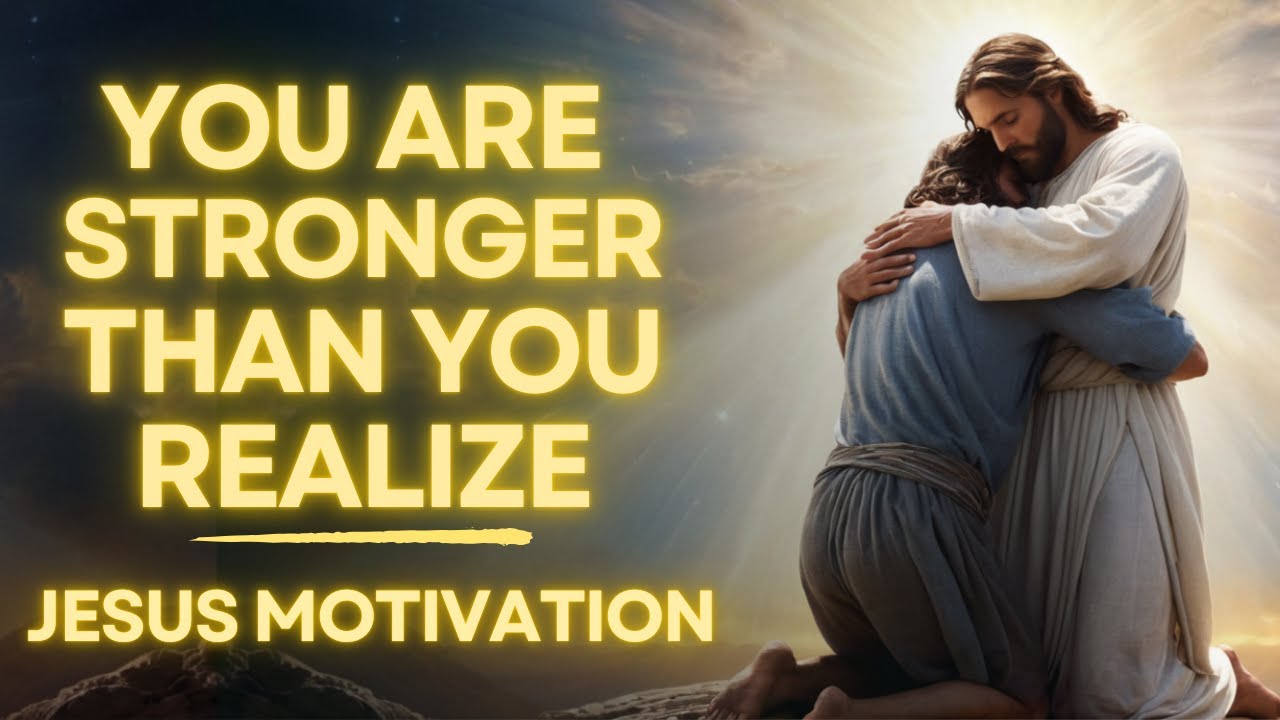 You Are Stronger Than You Realize | Jesus Message | Daily Jesus ...