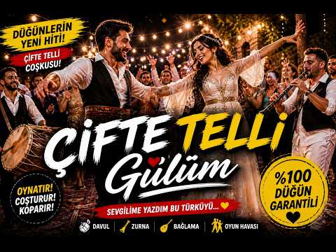 Çifte Telli Gülüm — düğünleri coşturacak hareketli oyun havası yayında! 💃🥁