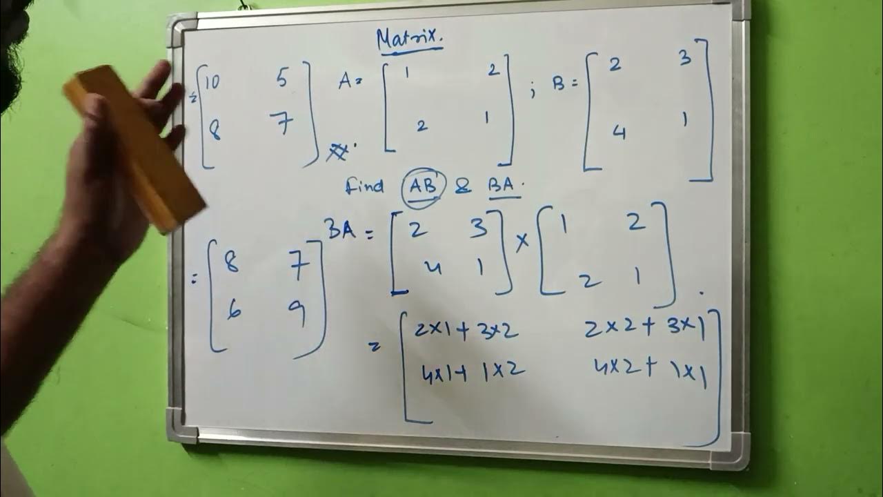 matrix mul. addi. substr. - YouTube