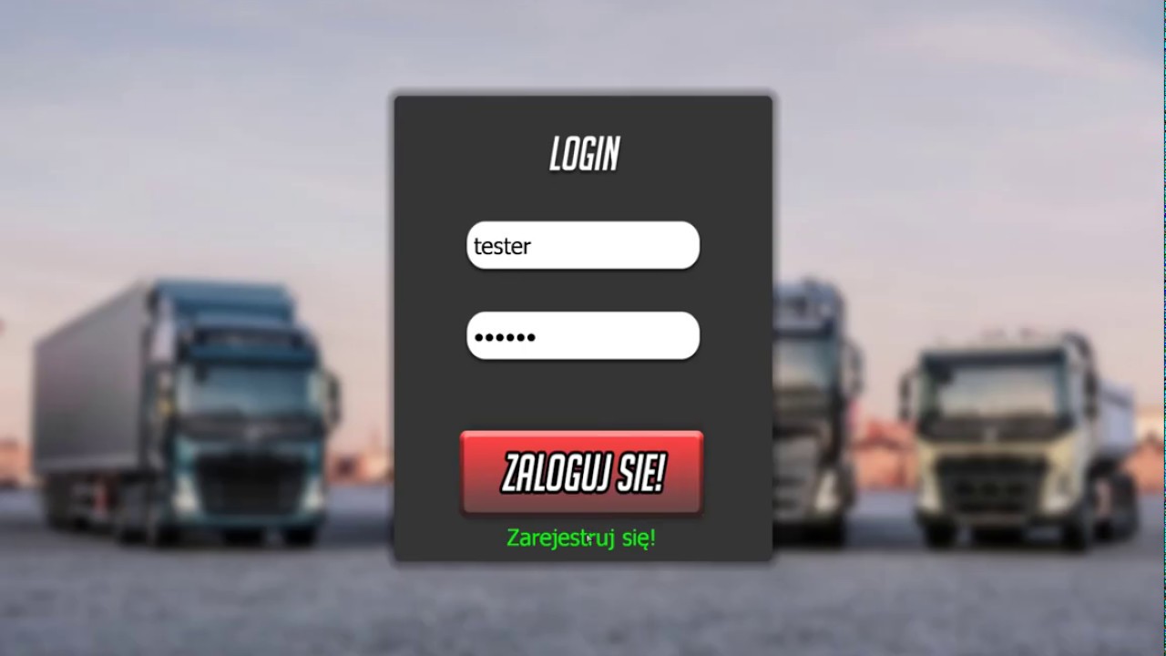 Panel logowania v1.1 - YouTube