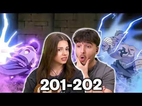SASUKE VS RAIKAGE!!🔥Naruto Shippuden Ep. 201-202 REACTION!