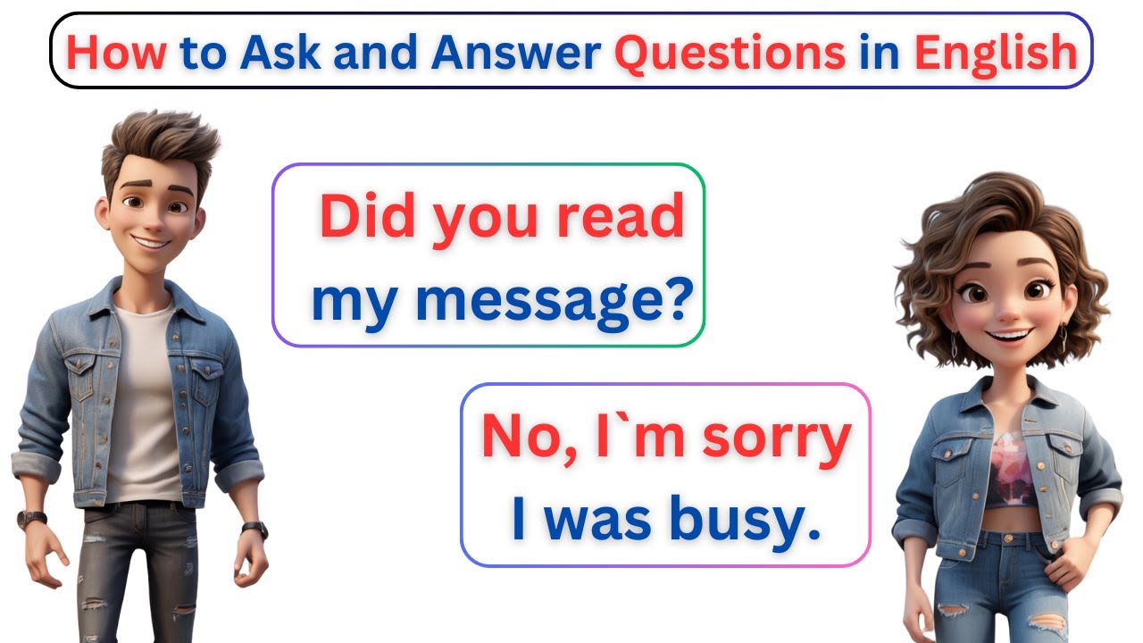 100+ Simple Questions and Answers in English | How to Ask and Answer ...