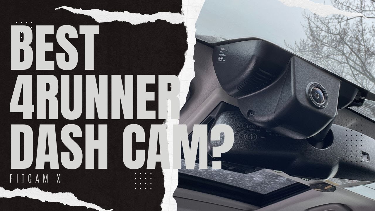 Toyota 4Runner gets OEM style dash cam! FITCAMX - YouTube