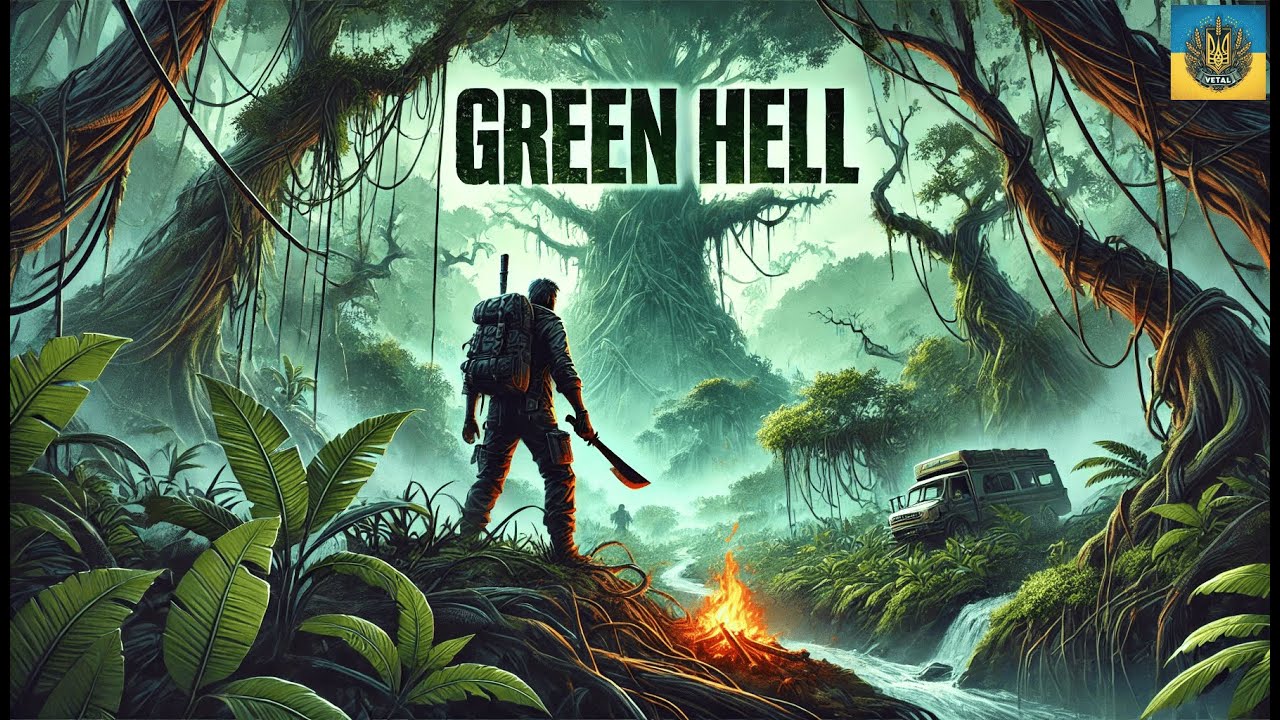 [СТРІМ] ВРИВАЮСЯ в НОВУ ВИЖИВАЛКУ ОГЛЯД та ПРОХОДЖЕННЯ GREEN HELL. #стрім #greenhell # ...