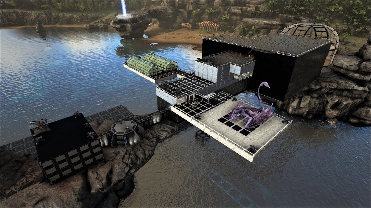 ARK SURVIVAL EVOLVED - The House of the Cliff (THREE MONTH working on ...