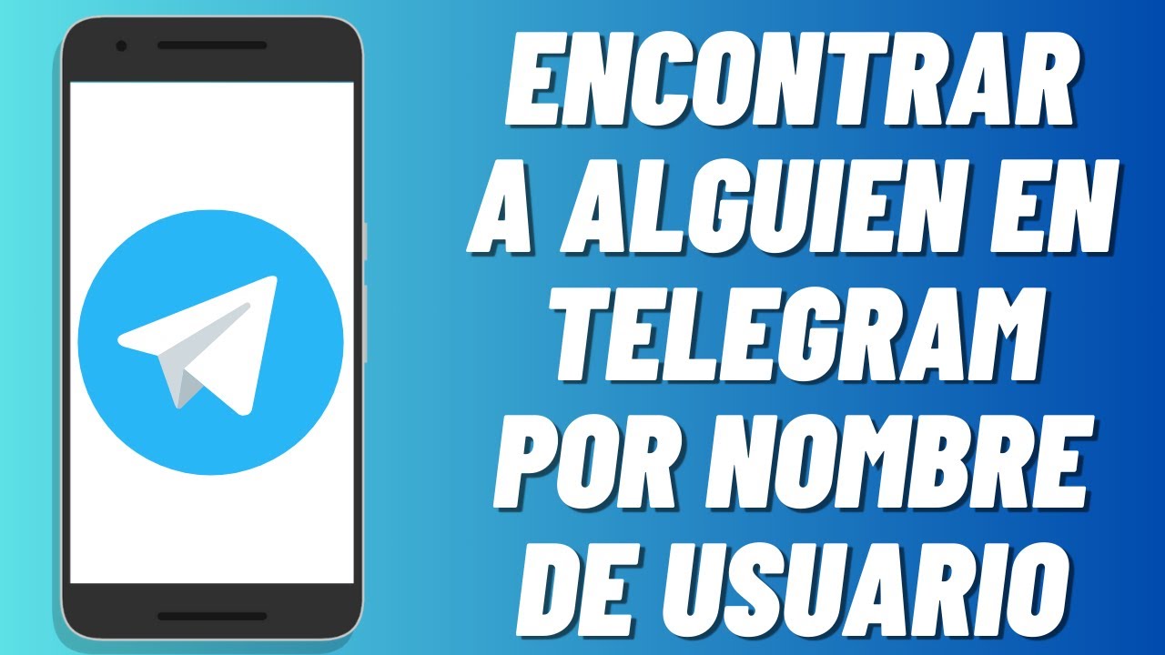 Cómo encontrar a alguien en Telegram por nombre de usuario - YouTube