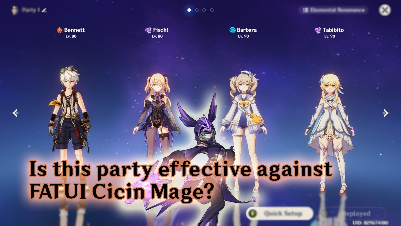 BENNETT team! - Genshin Impact Party Setup Challenge for F2P Player ...