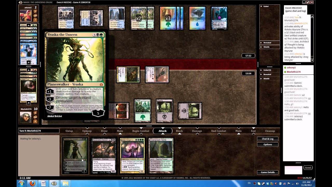 RTR constructed #1: Match 2 - Game 2 (part 1) - YouTube