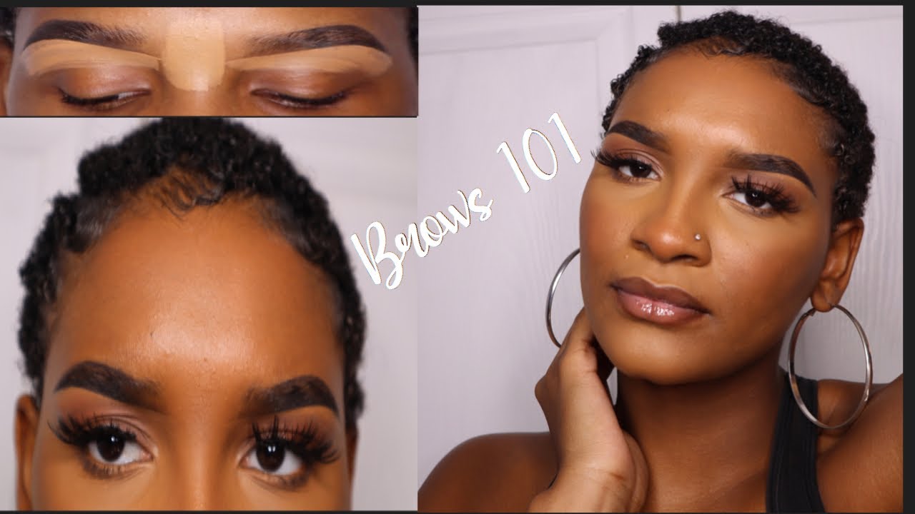 A Quick & Easy Eyebrow Tutorial| BEGINNER FRIENDLY| Samantha Kay Stylez ...