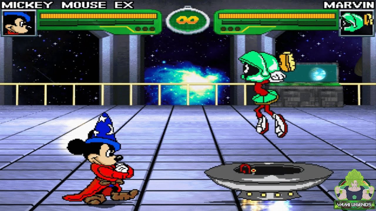 M.U.G.E.N. Battles | Mickey Mouse vs Marvin the Martian - YouTube