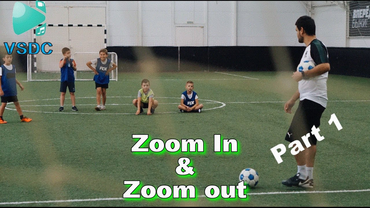 Zoom in and zoom out effect in VSDC Part 1 | VSDC tutorials - YouTube