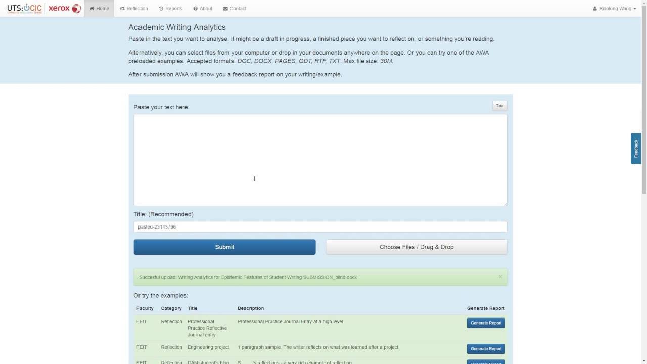 Welcome to the Academic Writing Analytics Tool (AWA) - YouTube