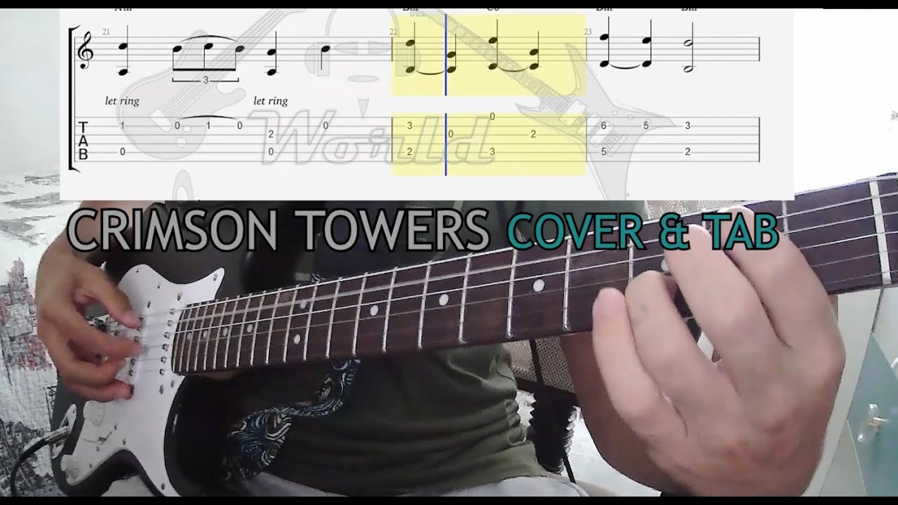 Dissection - Crimson Towers | Cover with Tabs - YouTube