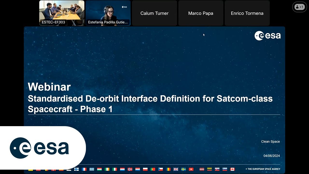 Standardised De-orbit Interface Definition for Satcom-class Spacecraft ...