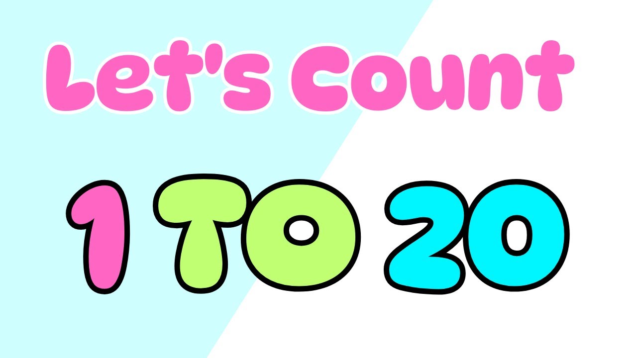 Let's Count 1 to 20! 🎉 | Number Party & Counting Fun for Kids, Toddlers ...