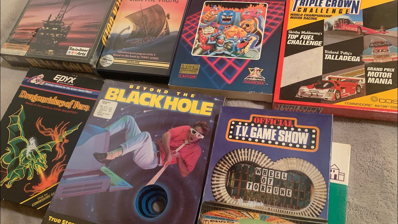 Commodore 64 Wheel Of Fortune By Share Data - NTSC TV Game Show Disk ...