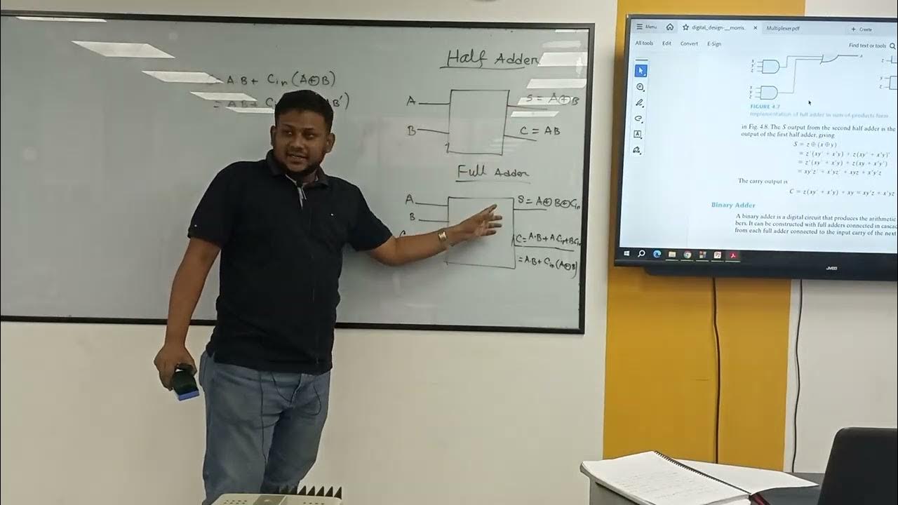 Digital Logic Design | Lecture- 10 | CSE | RBS | University of Scholars - YouTube