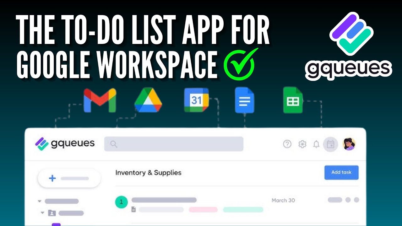 GQueues Tutorial - Master Task And Project Management Easily (Google Users) - YouTube
