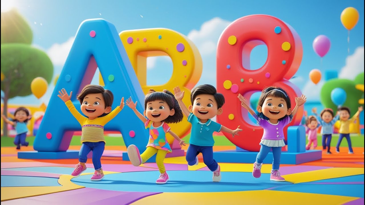 ABC Dancing Letters Song - YouTube