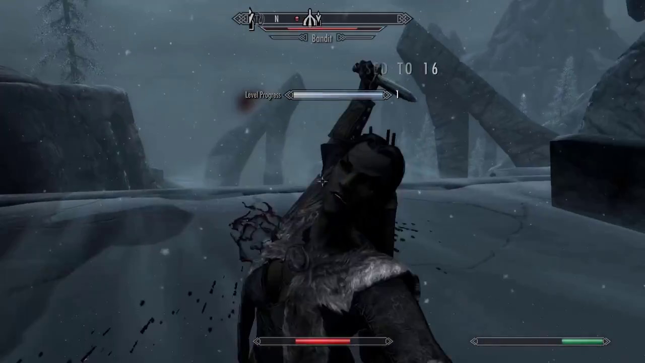 The Elder Scrolls V Skyrim S1E2 First side mission, the begining of ...