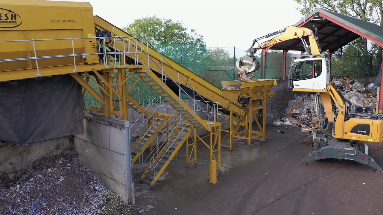 Fresh Start Waste Services - Our Recycling Facility - YouTube