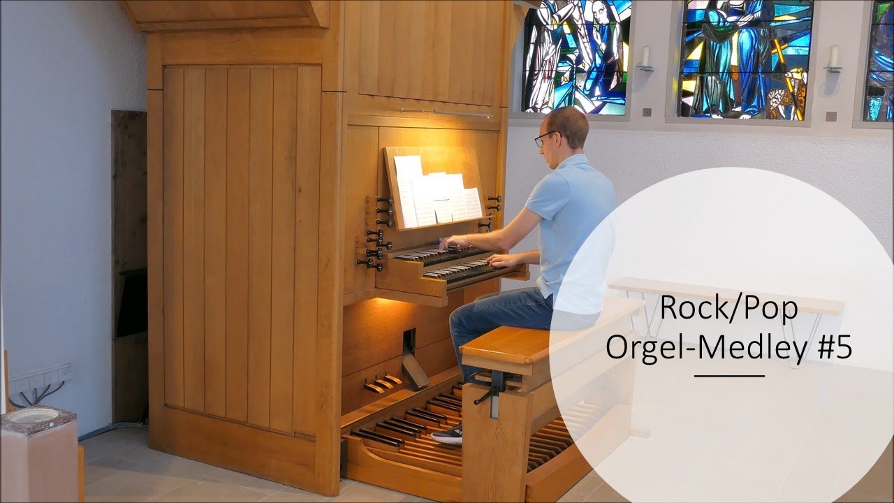 Rock/Pop Orgel/Organ-Medley #5 - YouTube