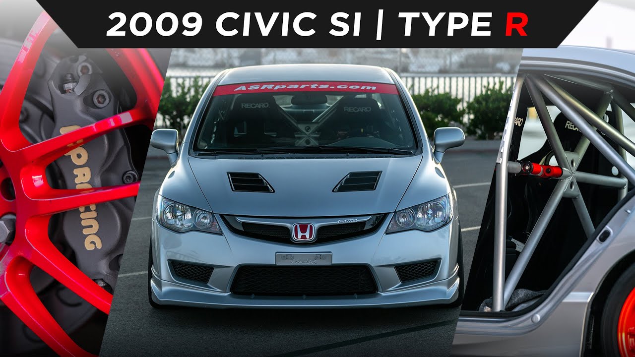 2009 CIVIC Si TYPE R CONVERSION | #TOYOTIRES | [4K60] - YouTube