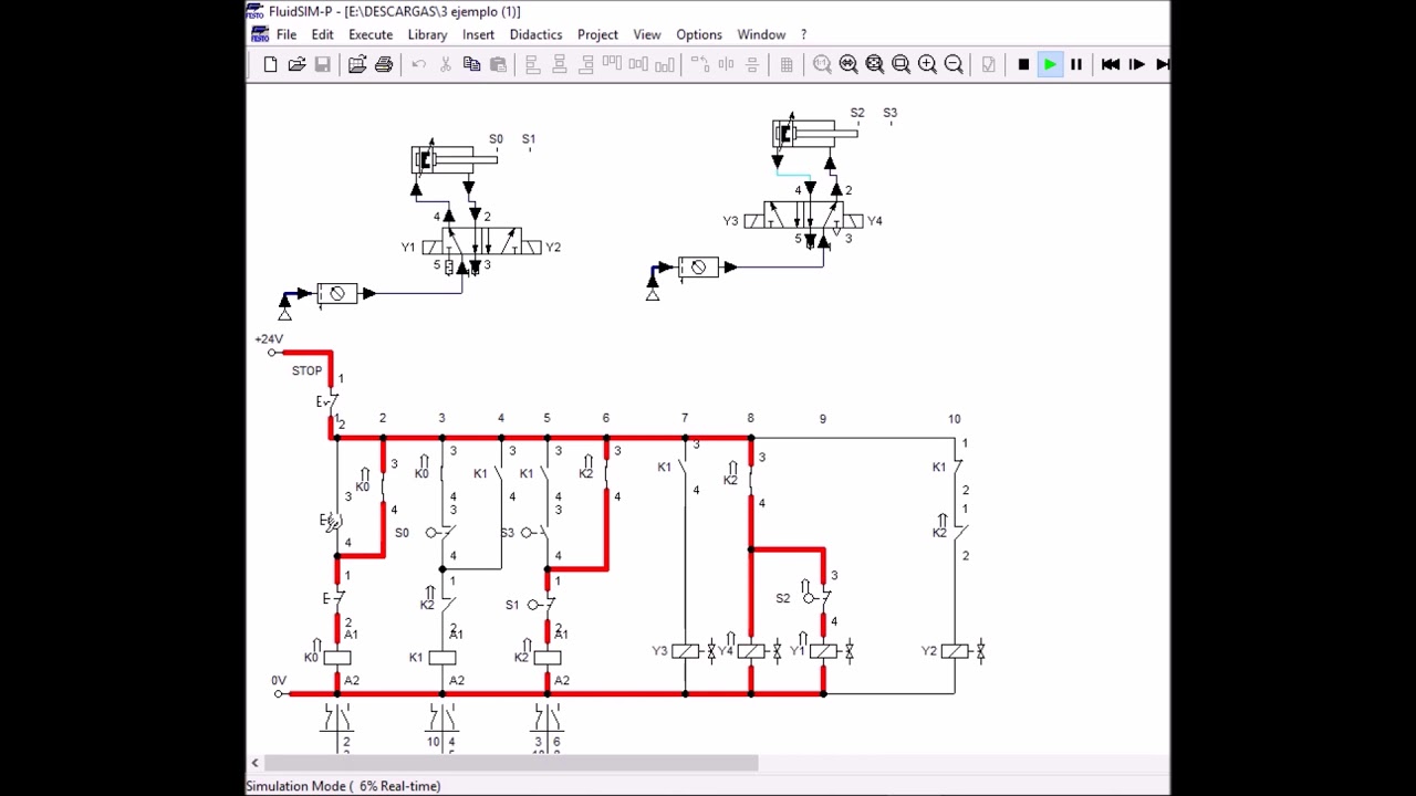 En el Mundo de la Electroneumática | Festo FluidSim - YouTube