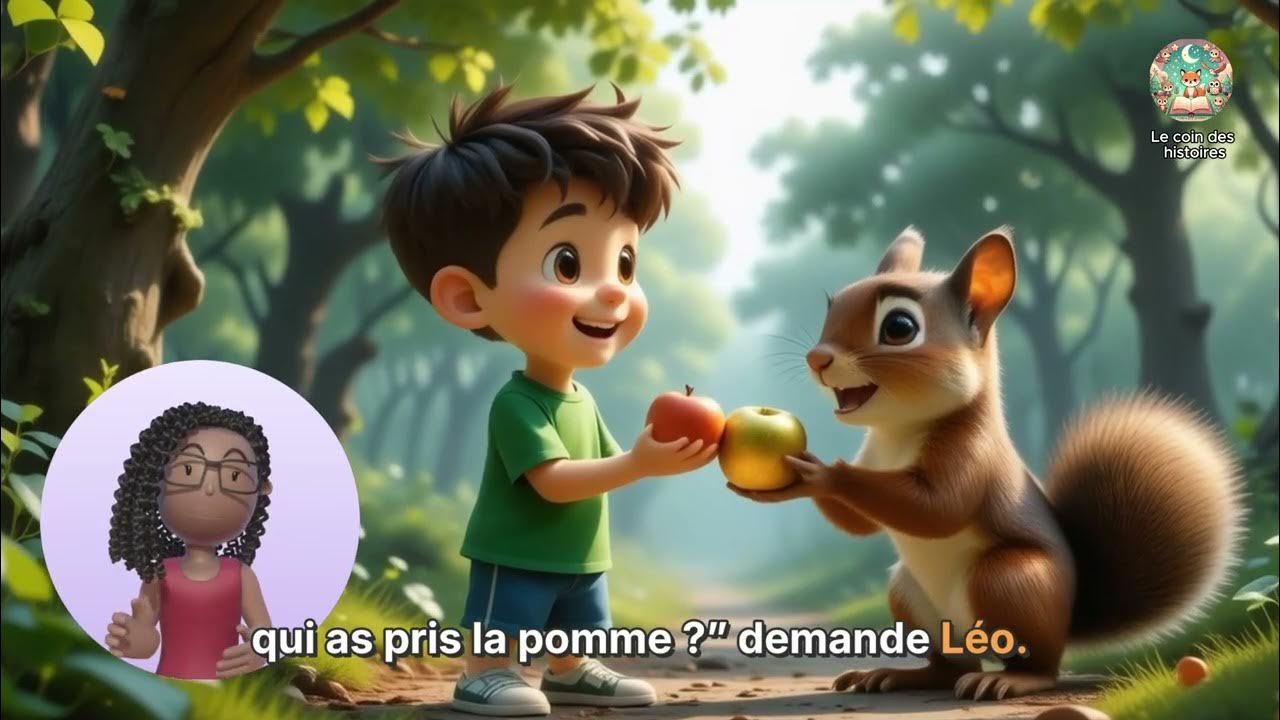 Maternelle : Léo et la pomme magique - YouTube